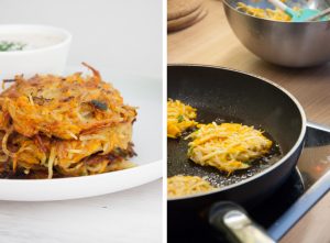 Pumpkin & Potato Rösti Recipe | Elephantastic Vegan