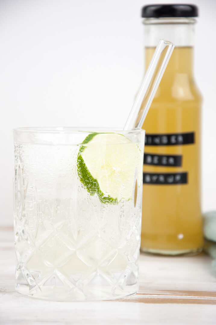 Ginger Beer Syrup (no yeast, no alcohol) | Elephantastic Vegan