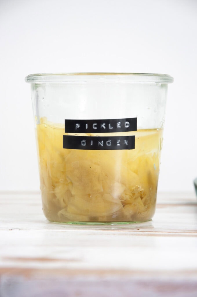 Pickled Ginger Recipe | Elephantastic Vegan