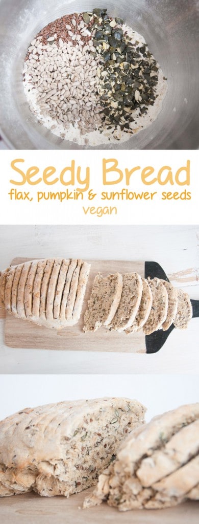 Vegan Seedy Bread Recipe | Elephantastic Vegan