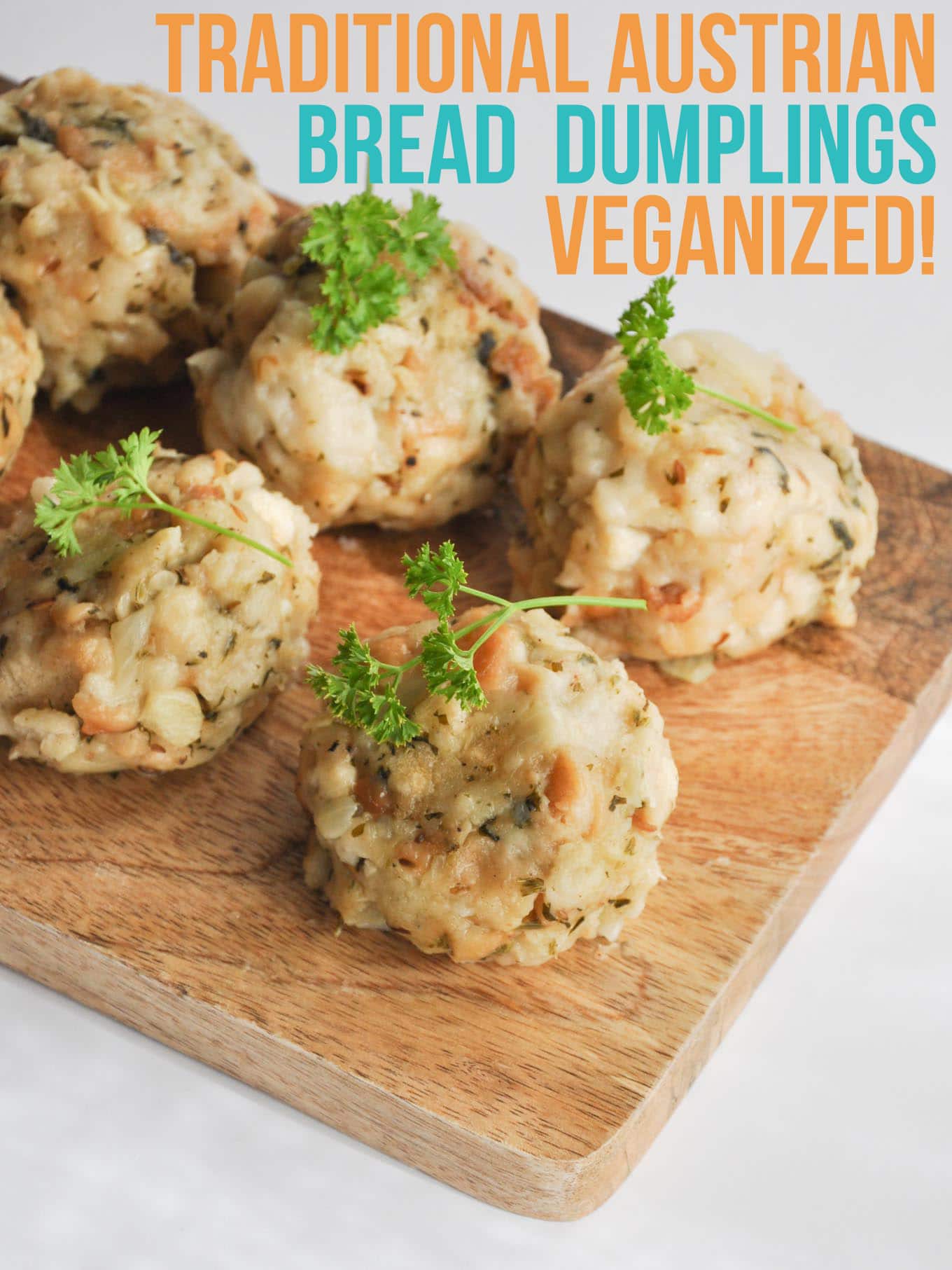 Vegan Bread Dumplings Recipe | Elephantastic Vegan