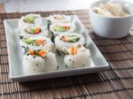 Enoki California Roll Recipe | Elephantastic Vegan