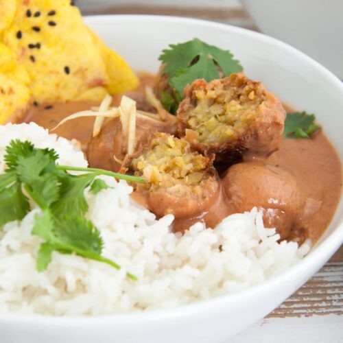 Vegan Falafel Curry Recipe | Elephantastic Vegan