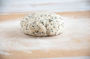 Crispy Sesame Flatbread Recipe | Elephantastic Vegan