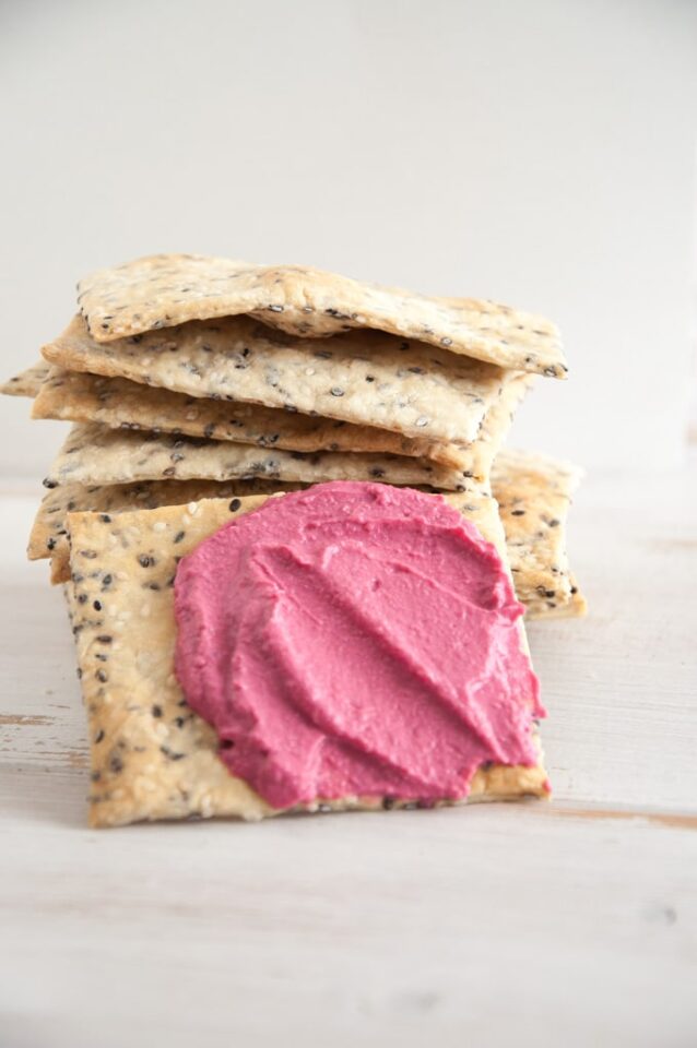 Crispy Sesame Flatbread Recipe | Elephantastic Vegan