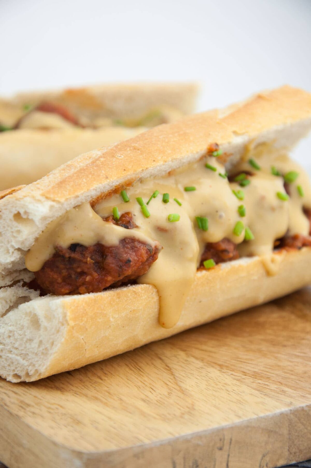 Cheesy Vegan Meatball Subs Recipe | Elephantastic Vegan