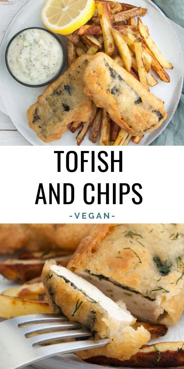 Tofish and Chips Recipe | Elephantastic Vegan