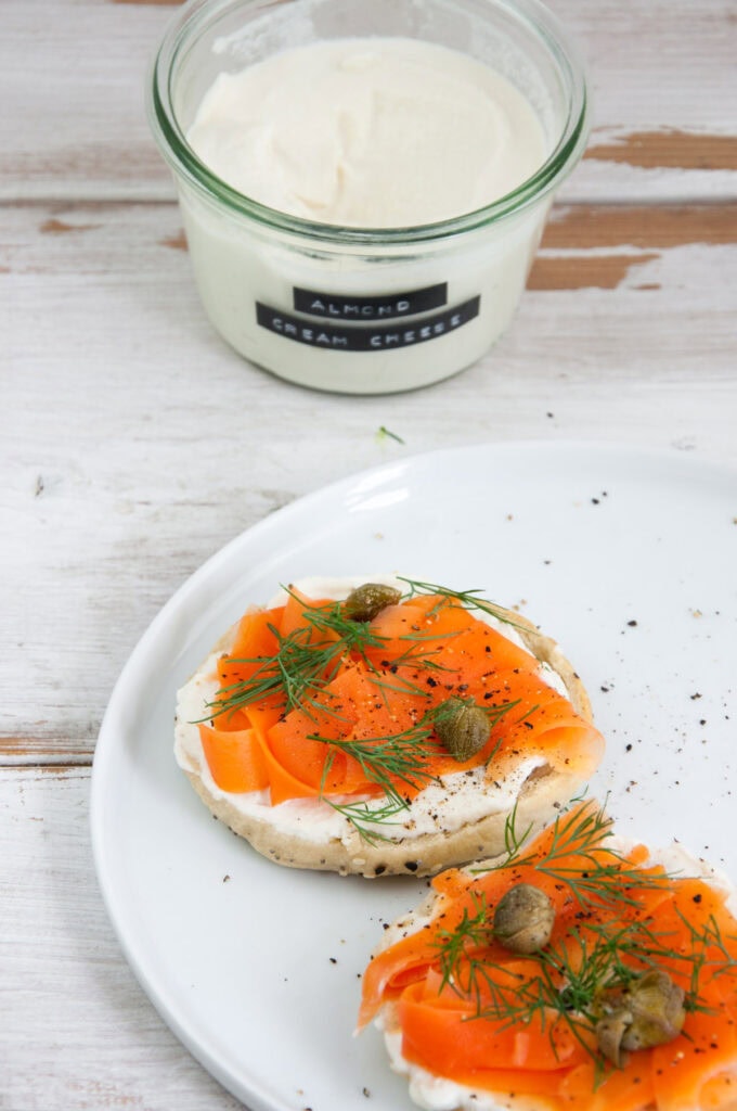 Almond Cream Cheese Recipe | Elephantastic Vegan