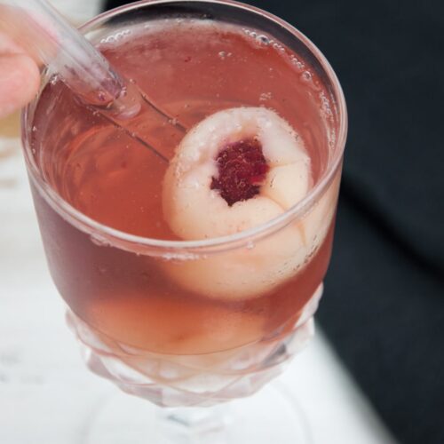 Spooky Halloween Eyeball Cocktail Recipe | Elephantastic Vegan