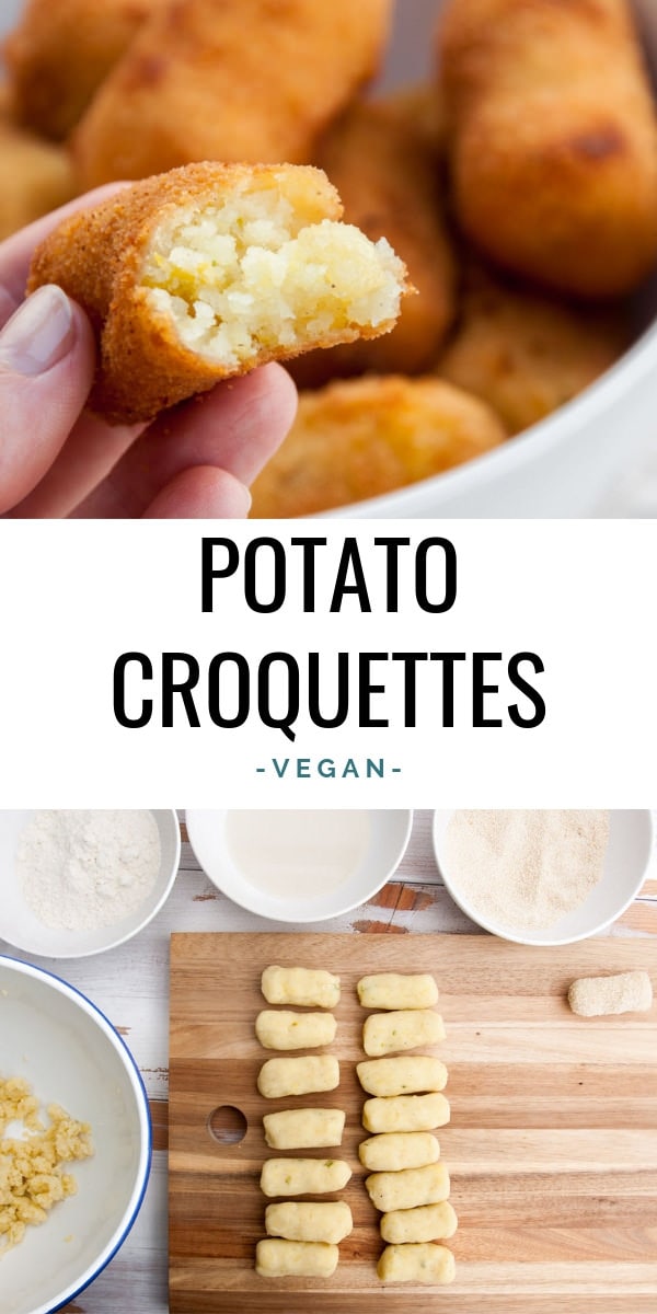 Vegan Potato Croquettes Recipe | Elephantastic Vegan