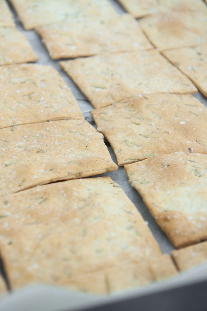 Easy Rosemary Crackers Recipe | Elephantastic Vegan