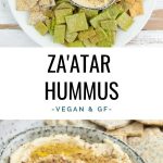Za'atar Hummus Recipe | Elephantastic Vegan