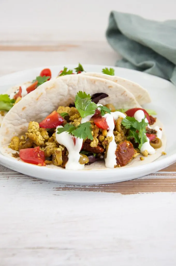 Vegan Breakfast Tacos Recipe - Elephantastic Vegan