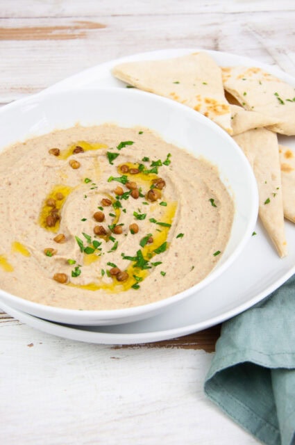 Lentil Hummus Recipe - Elephantastic Vegan