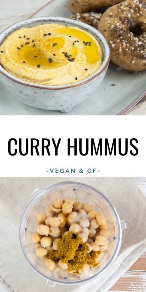 Curry Hummus Recipe - Elephantastic Vegan