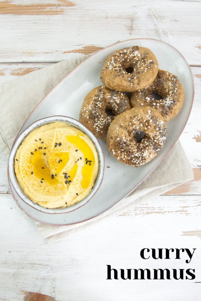 Curry Hummus Recipe - Elephantastic Vegan