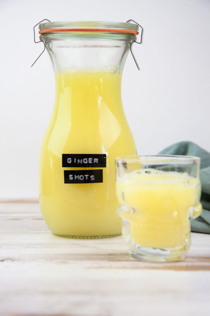 Ginger Shot Recipe - Elephantastic Vegan