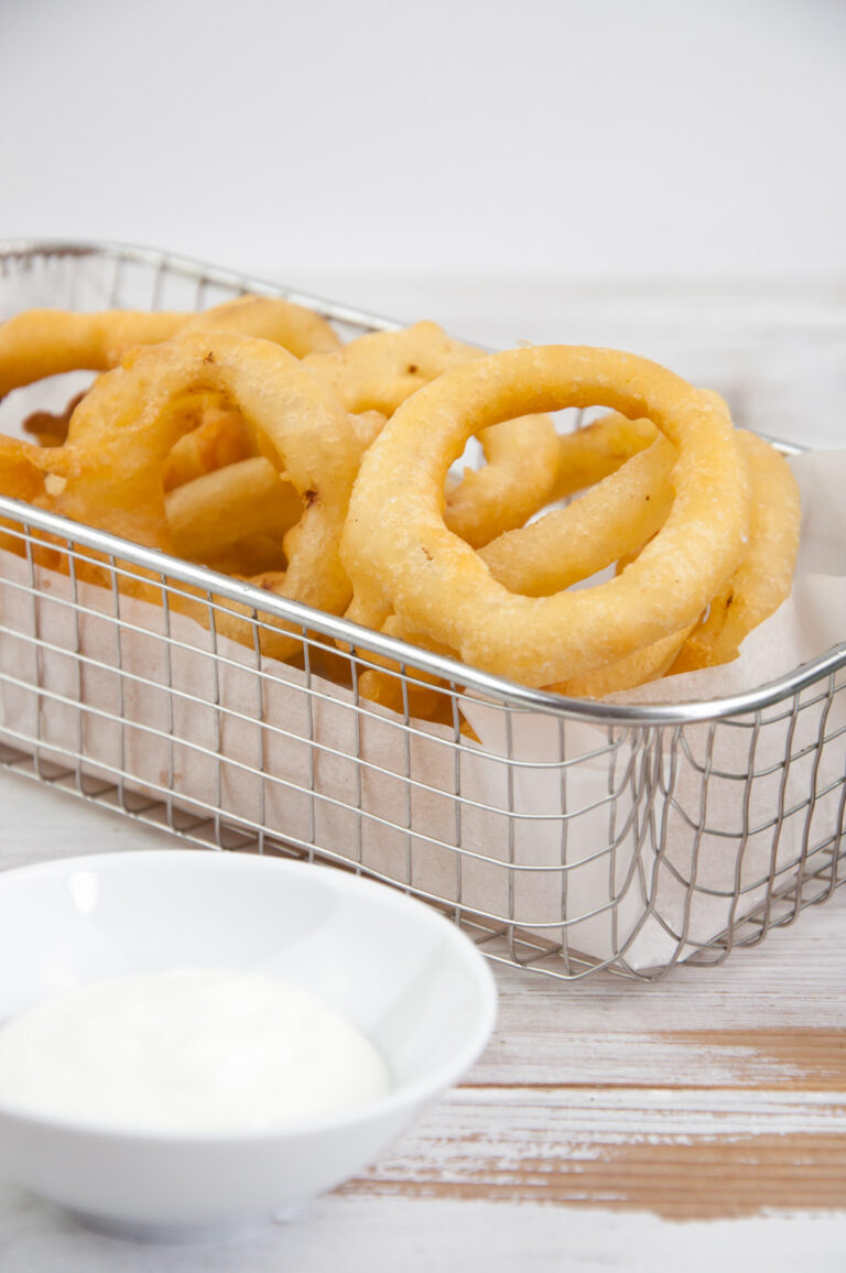 Vegan Onion Rings - Elephantastic Vegan