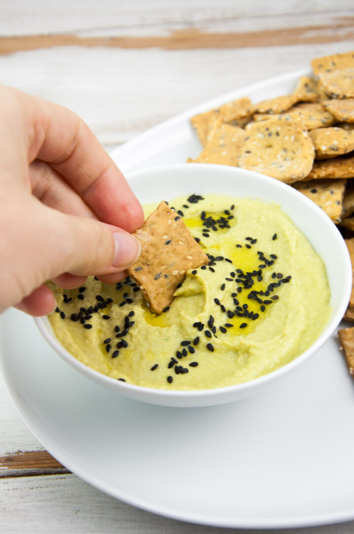 Crispy Sesame Crackers - Elephantastic Vegan