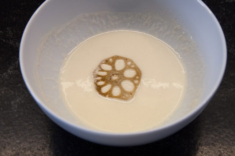 Breaded & Fried Lotus Root Recipe - Elephantastic Vegan