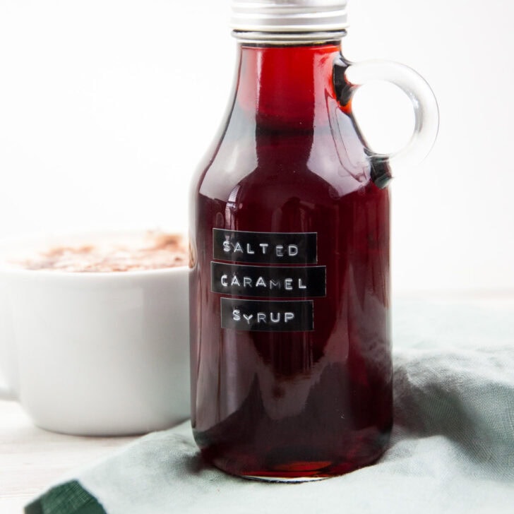 Salted Caramel Syrup - Elephantastic Vegan