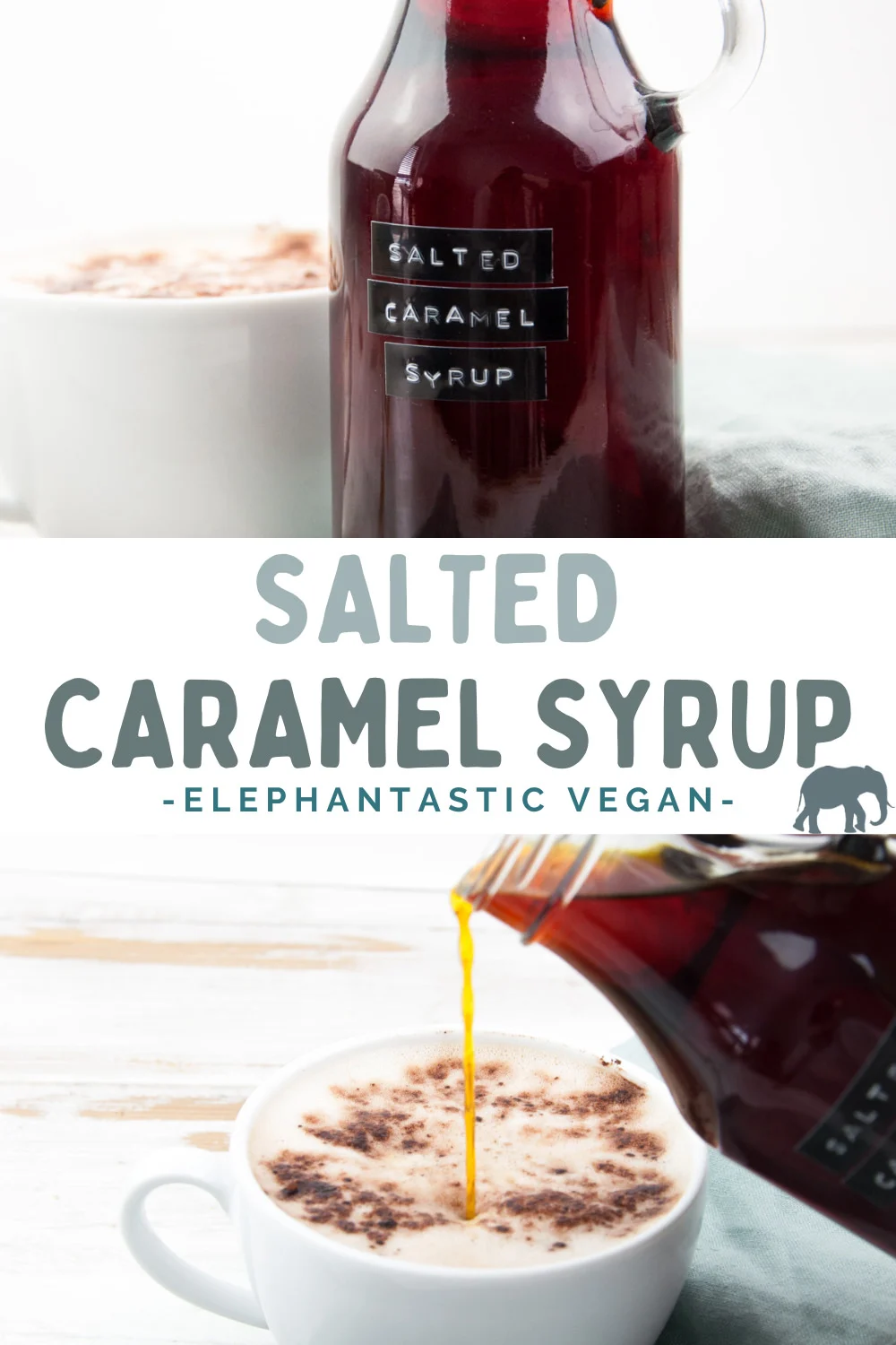 Salted Caramel Syrup - Elephantastic Vegan